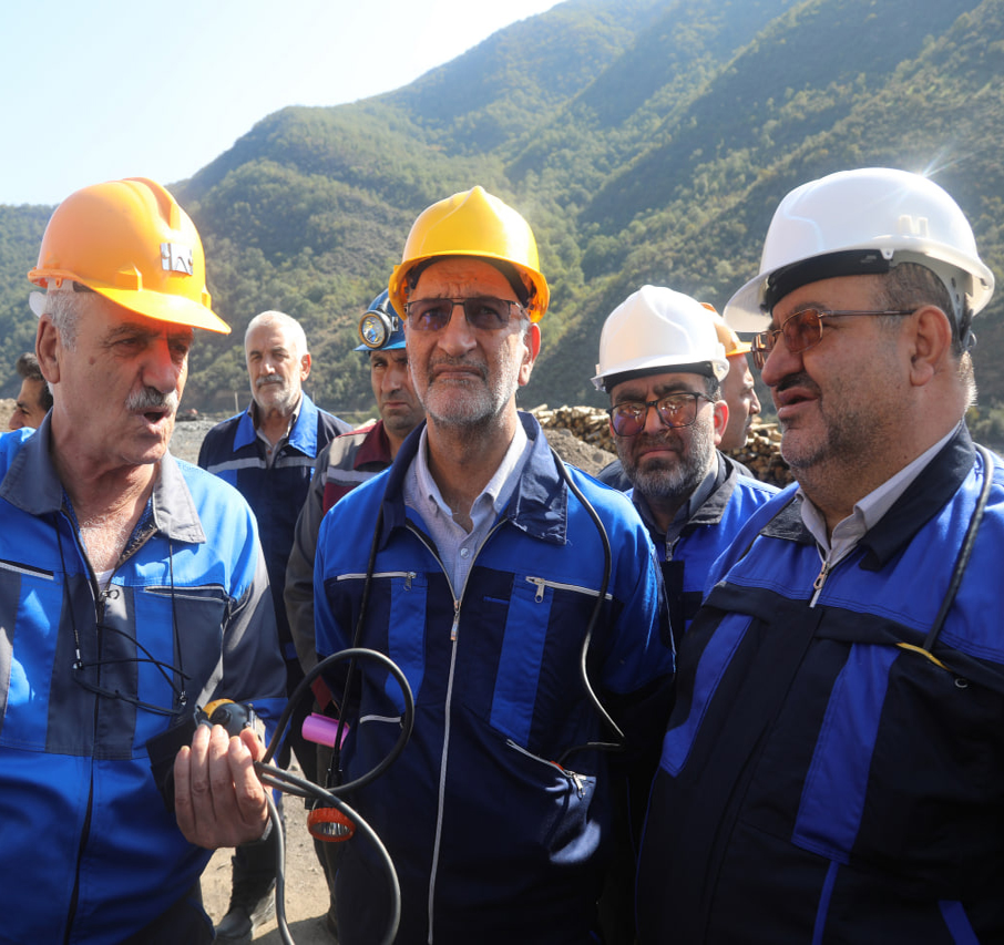 IMIDRO chairman of the board Visited Central Alborz Coal Factory ...